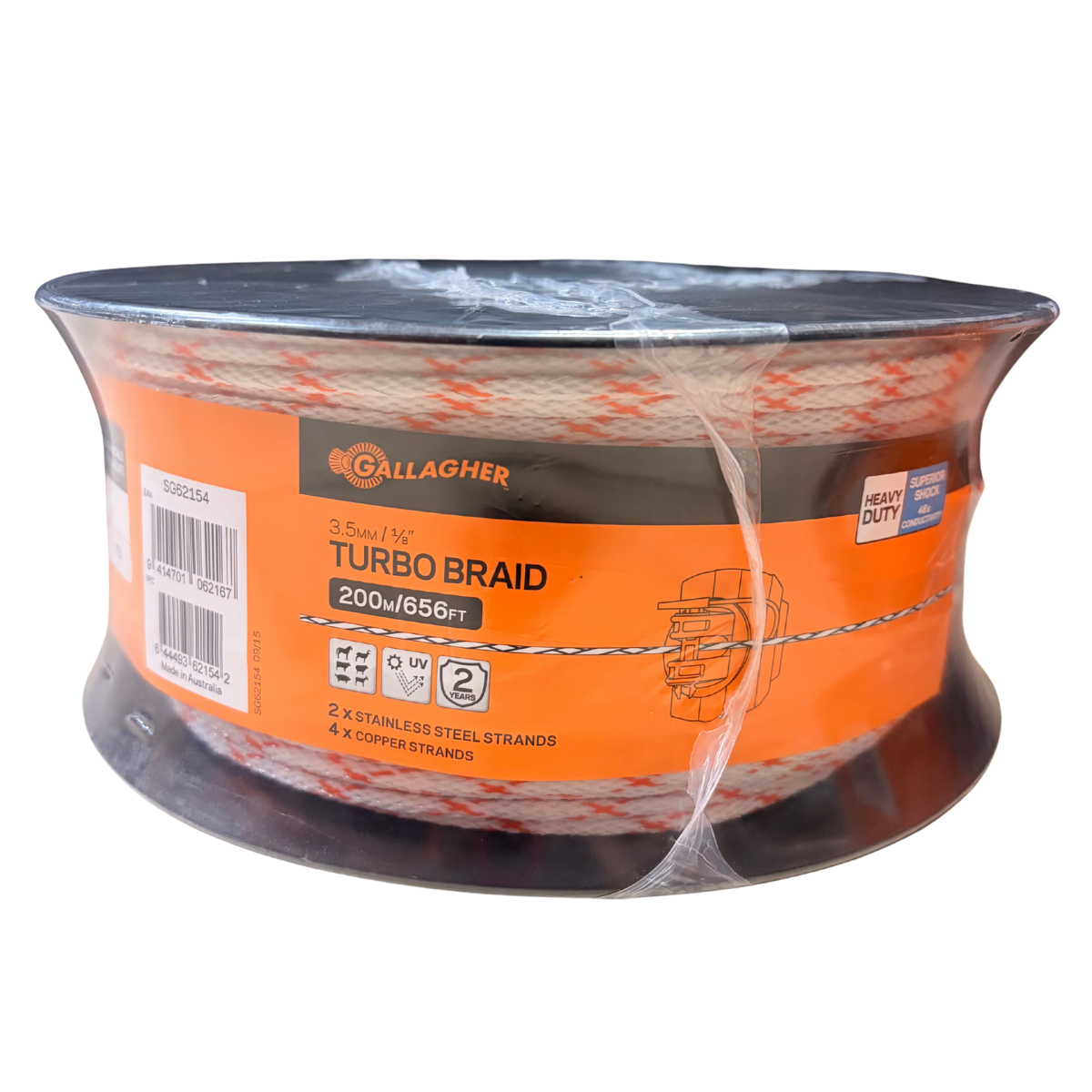 Gallagher 3.5mm Turbo Braid – Bacchus Marsh Farm Supplies